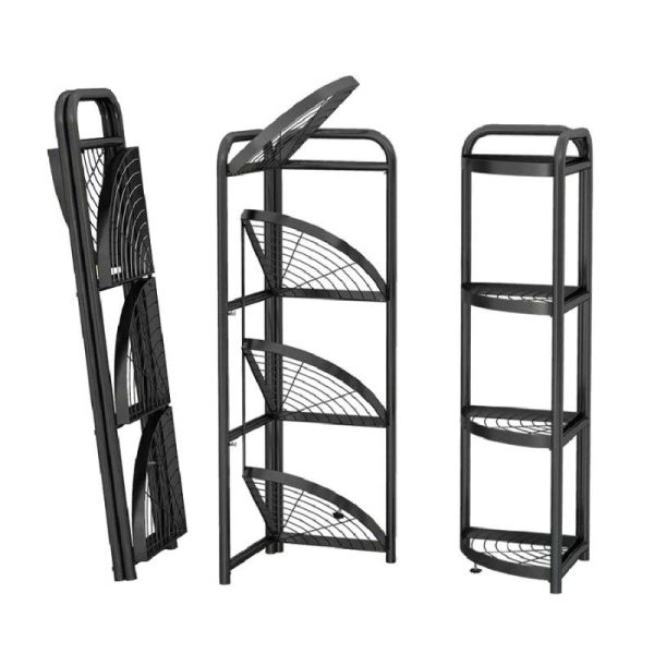 4 layer foldable corner shelves - Rabeya Enterprise