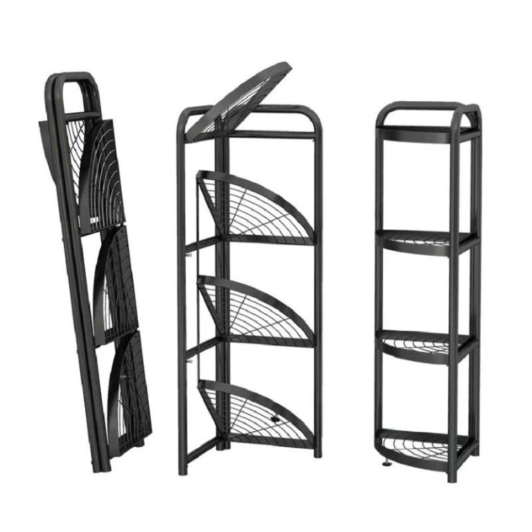 4 layer foldable corner shelves - Rabeya Enterprise