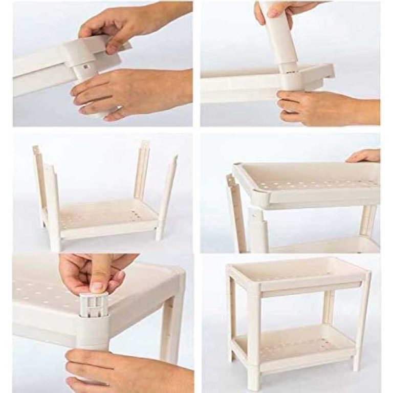 4 Tiers Rectangular Storage Rack – Rabeya Enterprise